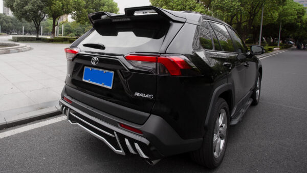 Bomely Fit Rav4 Rear Spoiler Wing Lip Trunk Spoiler Lid for Toyota Rav4 ...